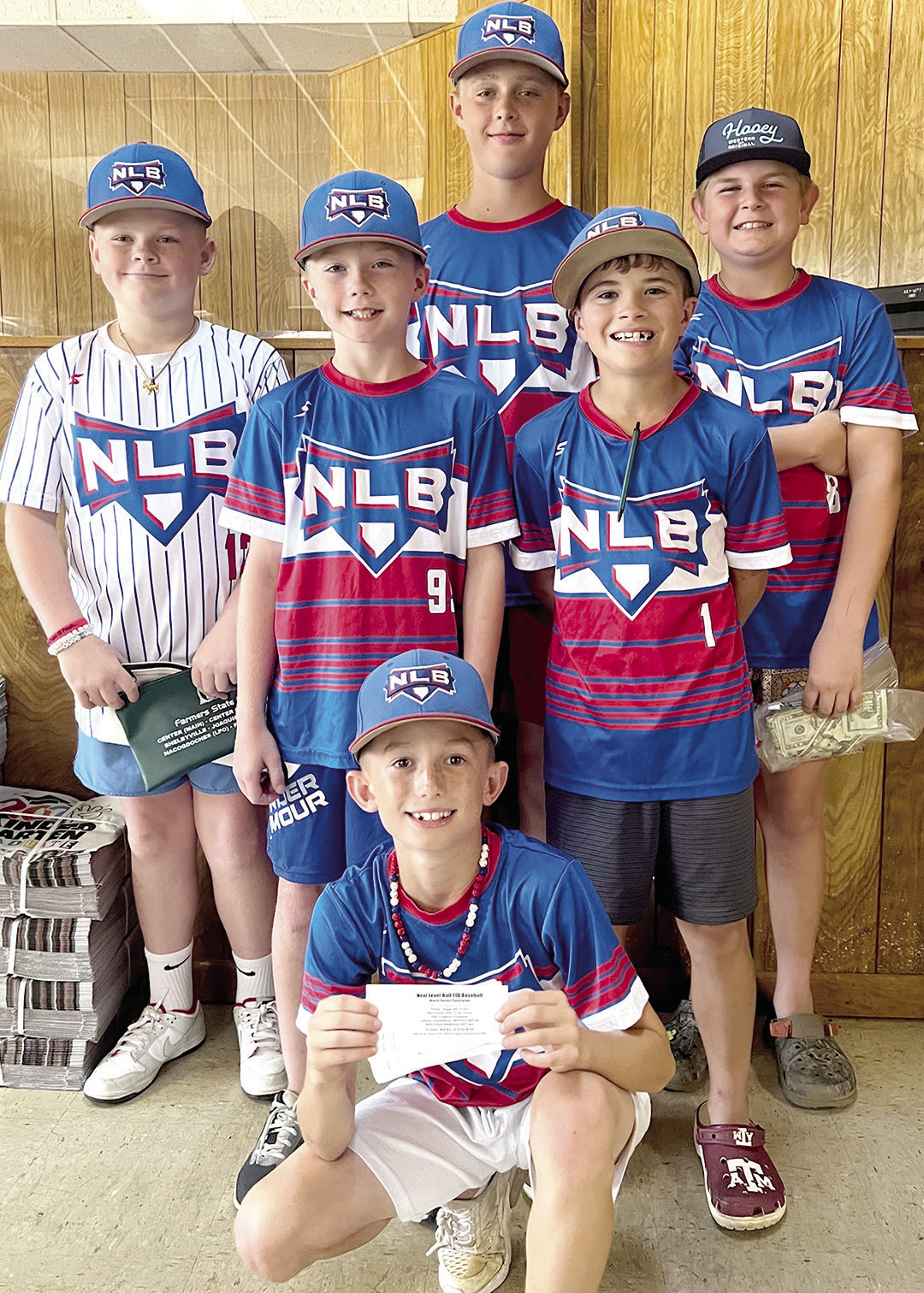 Raising money for World Series | Center Light and Champion