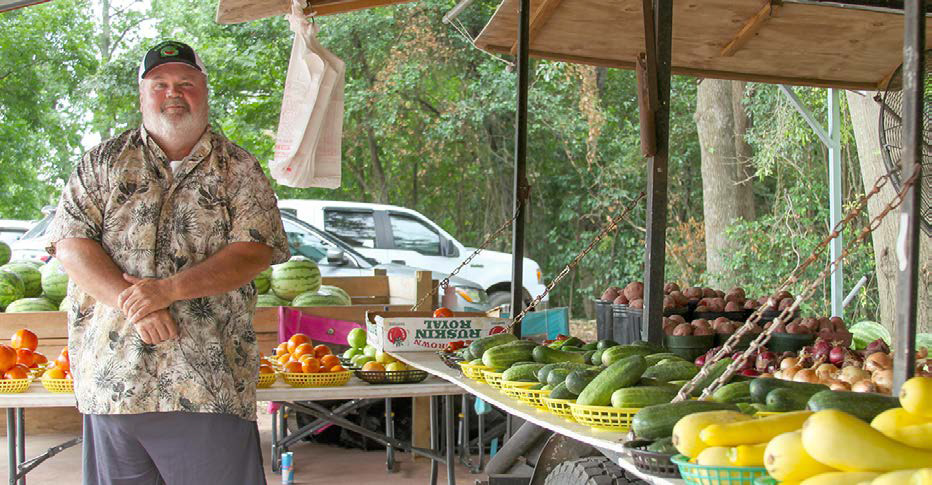 Fresh summertime produce at Johnson’s produce stand in Center | Center ...